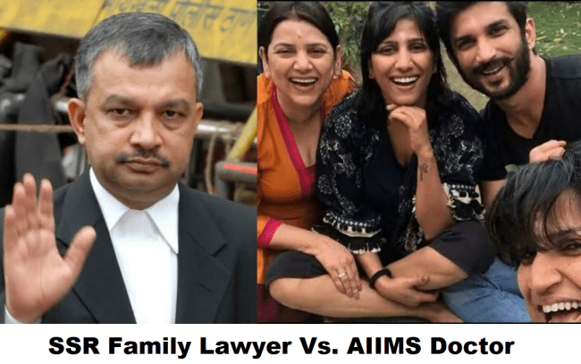 SSR’s family lawyer Vs. AIIMS: Lies of Doctors to be Exposed Claims the ...